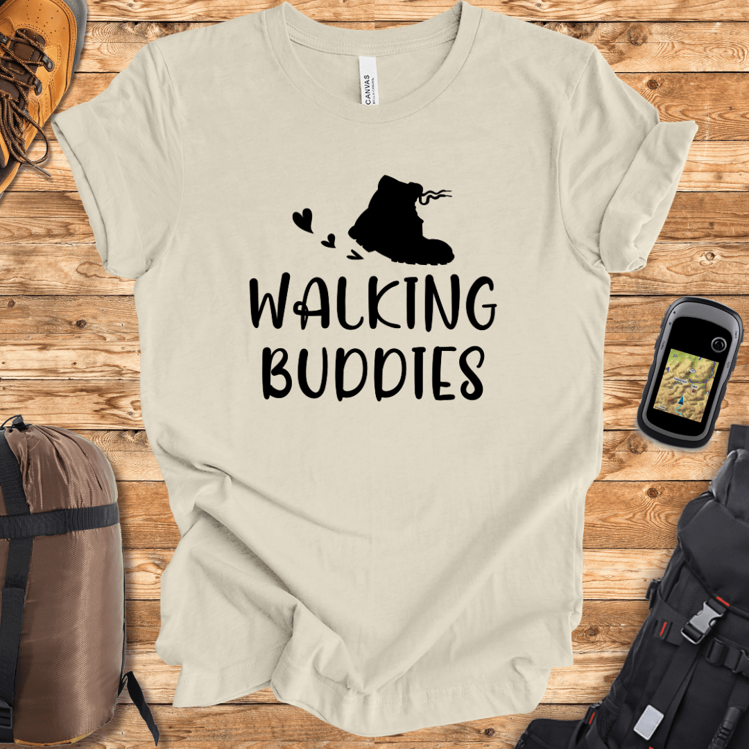"Walking Buddies" graphic T-shirt – Pikestee