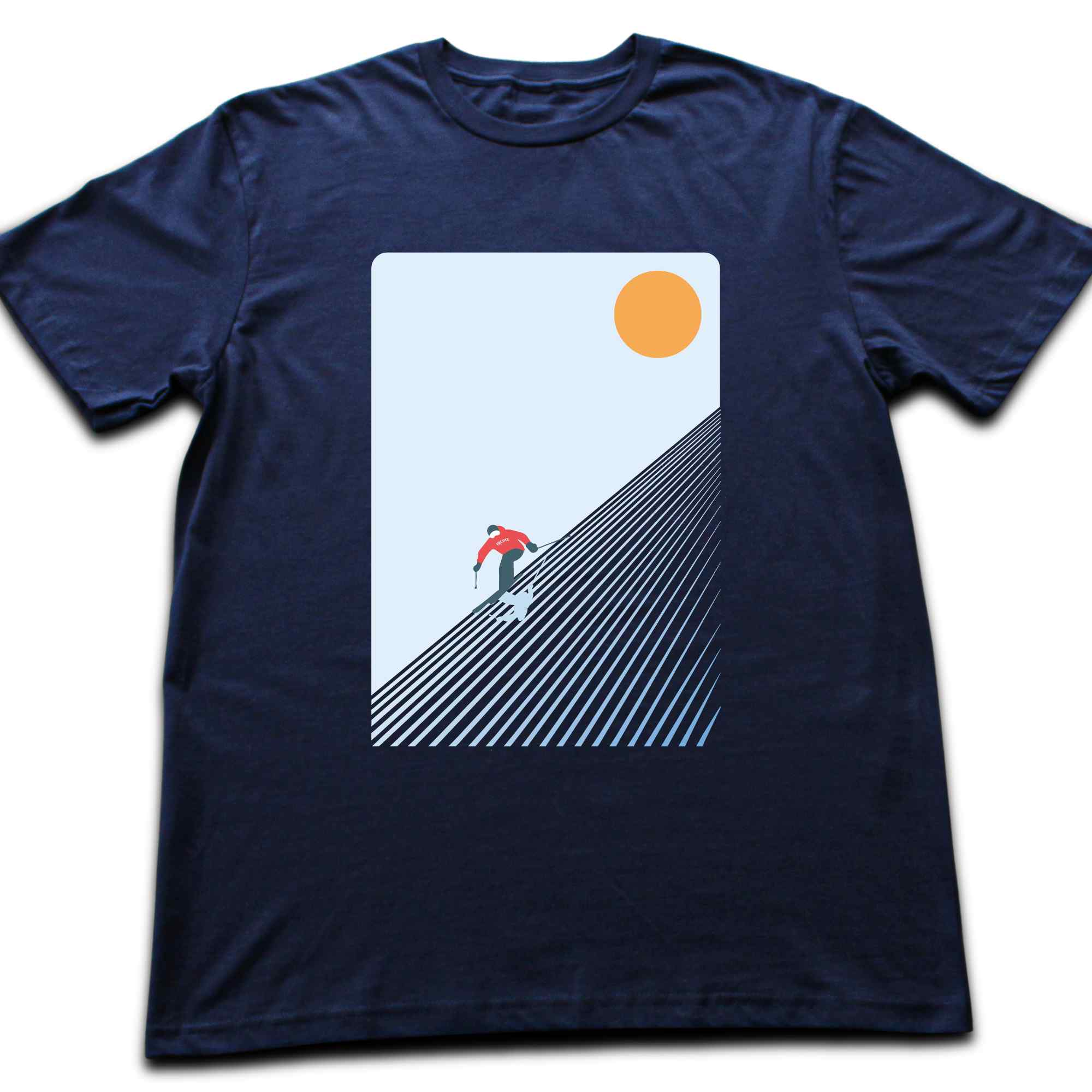 Ski Steep Slope T-shirt – Pikestee